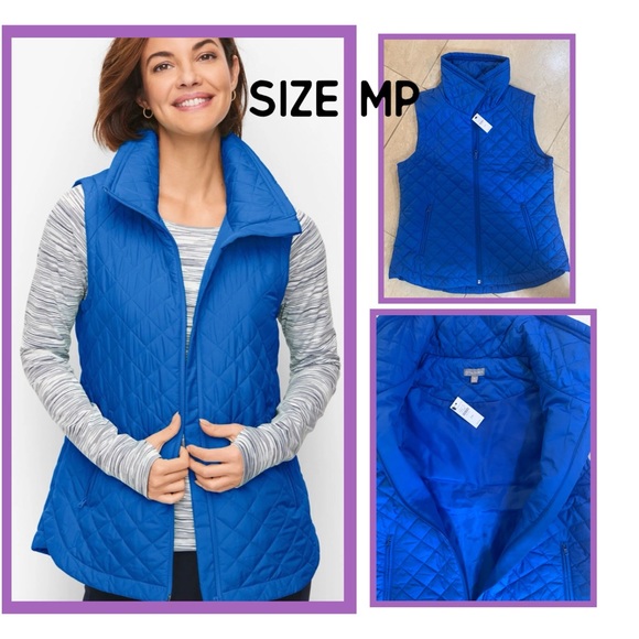 Talbots | Jackets & Coats | Talbots Quilted Micro Vest Part Of T By ...